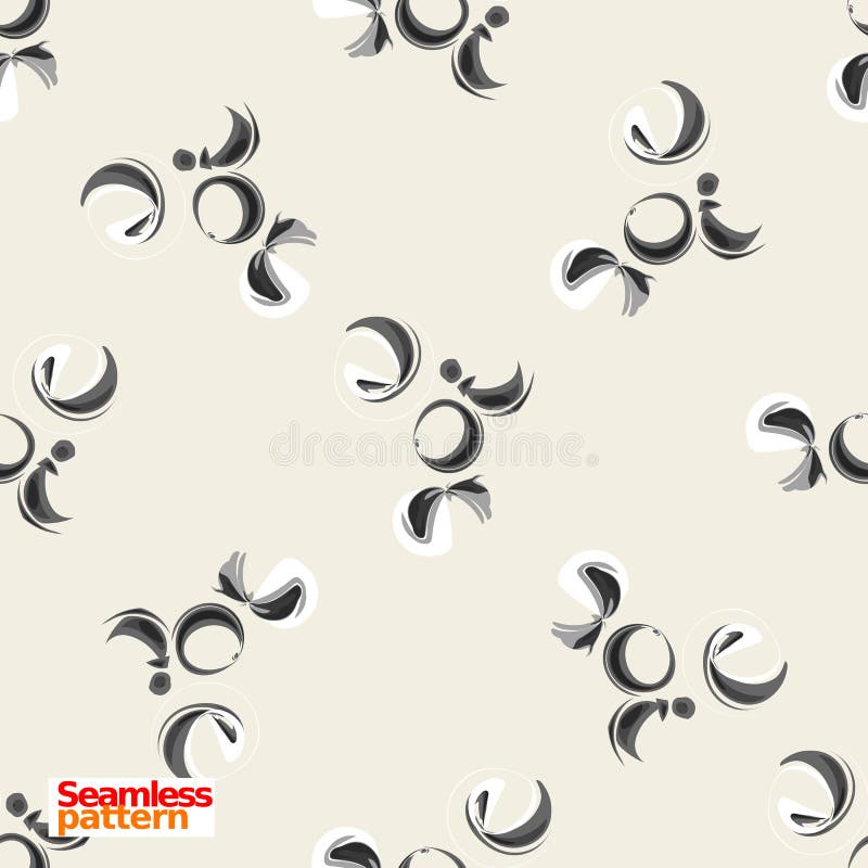 Seamless groovie pattern stock vector. Illustration of endless - 155769377