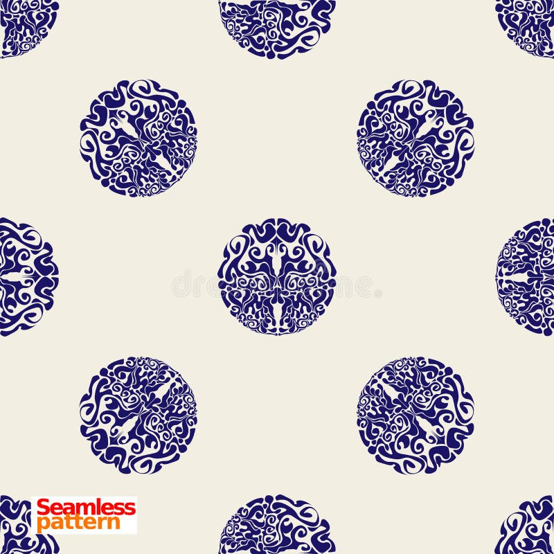 Seamless groovie pattern stock vector. Illustration of ready - 155775748