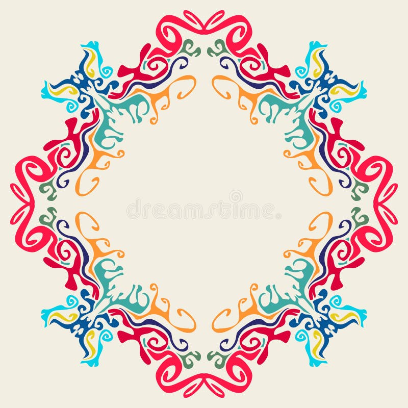 Seamless groovie pattern stock illustration. Illustration of wallpaper ...