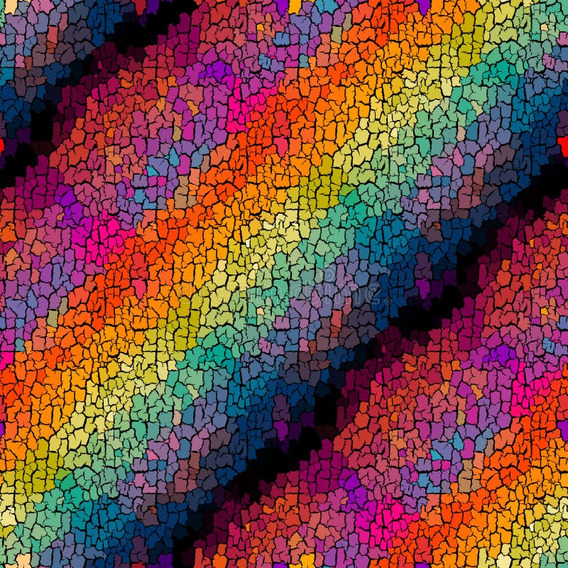 Seamless Grunge Abstract Square Pattern. Paint Grunge Cracks. Stock ...