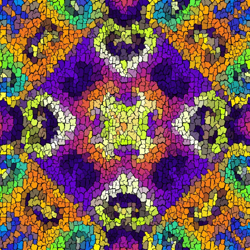 Seamless Grunge Abstract Square Pattern. Paint Grunge Cracks. Stock ...