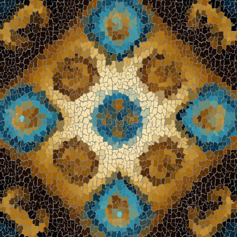 Seamless Grunge Abstract Square Pattern. Paint Grunge Cracks. Stock ...