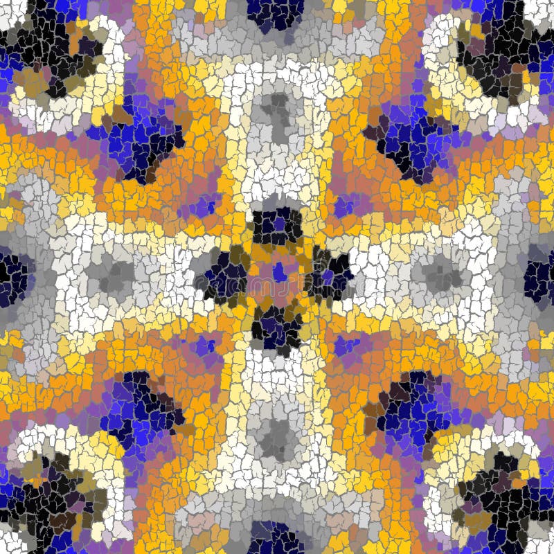 Seamless Grunge Abstract Square Pattern. Paint Grunge Cracks. Stock ...