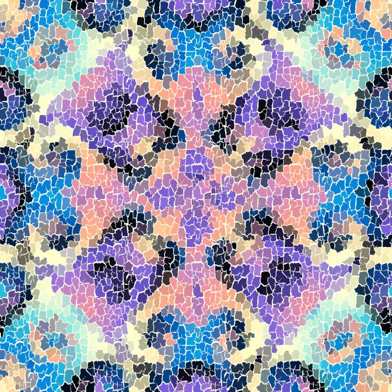 Seamless Grunge Abstract Square Pattern. Paint Grunge Cracking. Stock ...