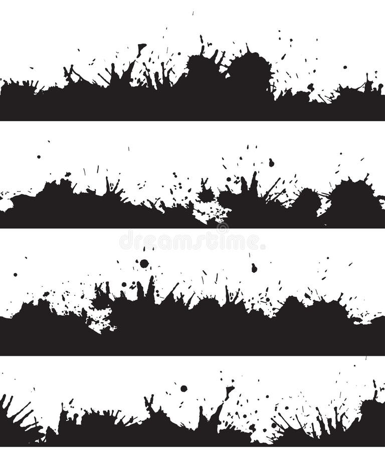 Drops Border Stock Illustrations – 9,069 Drops Border Stock ...