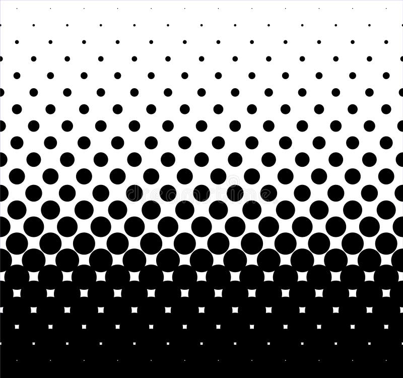 Seamless Halftone Vector Background.Short Fade Out. 22 Figures in ...