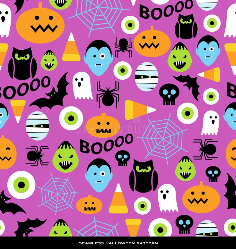 Spooky Repeating Background