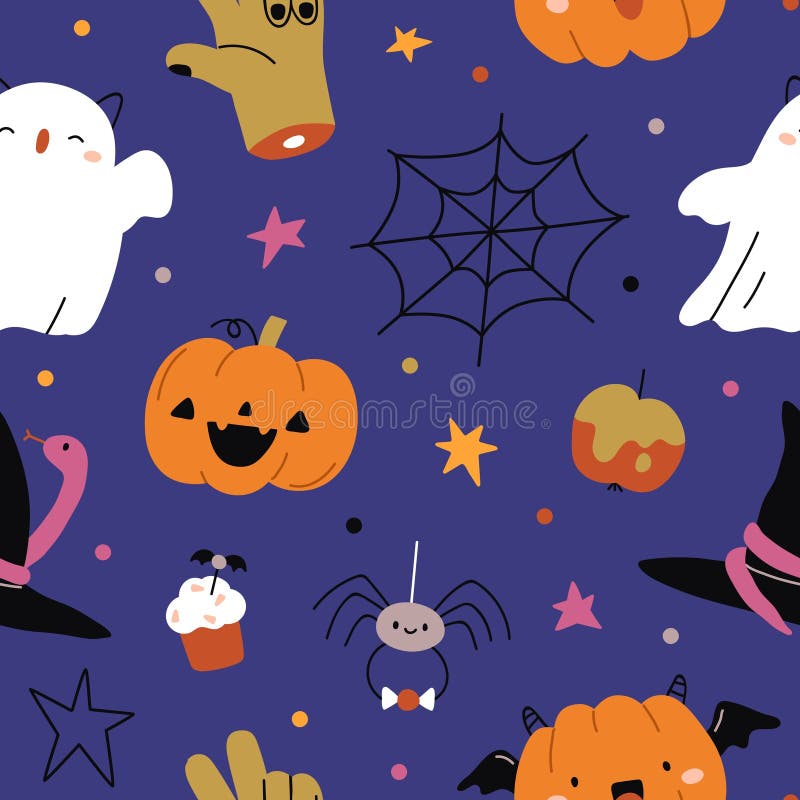 Spooky Repeating Background