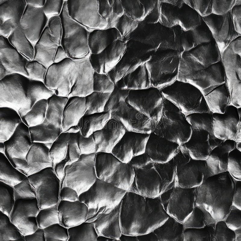 Seamless Hammered Metal Texture Stock Image - Image of abstract ...