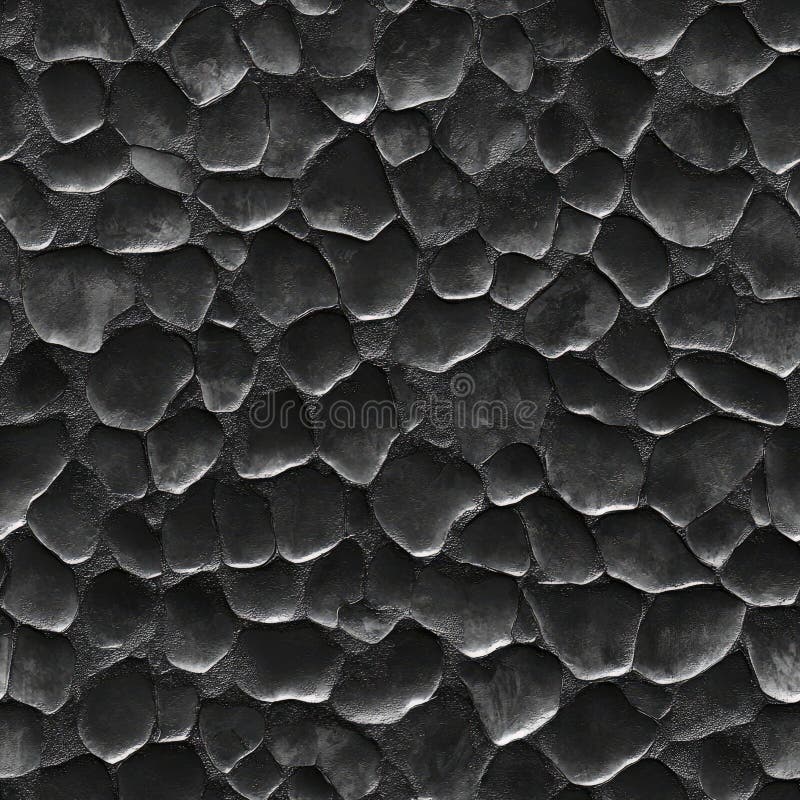 Seamless Hammered Metal Texture Stock Image - Image of black, white ...