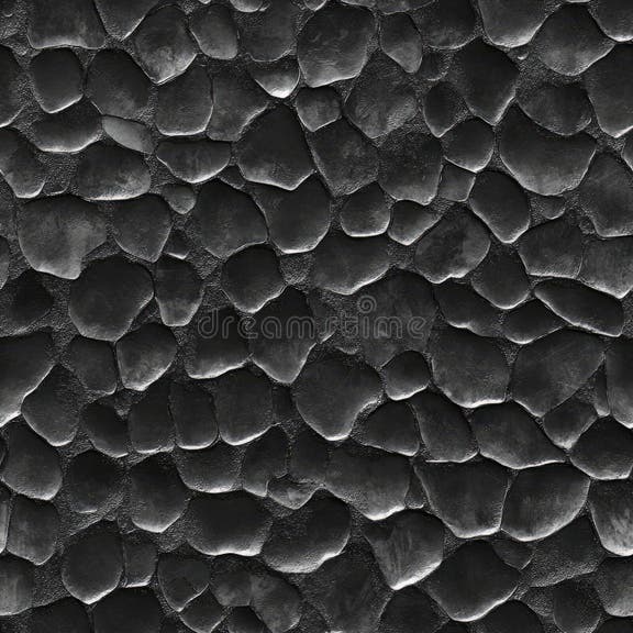 Seamless Hammered Metal Texture Stock Image - Image of black, white ...