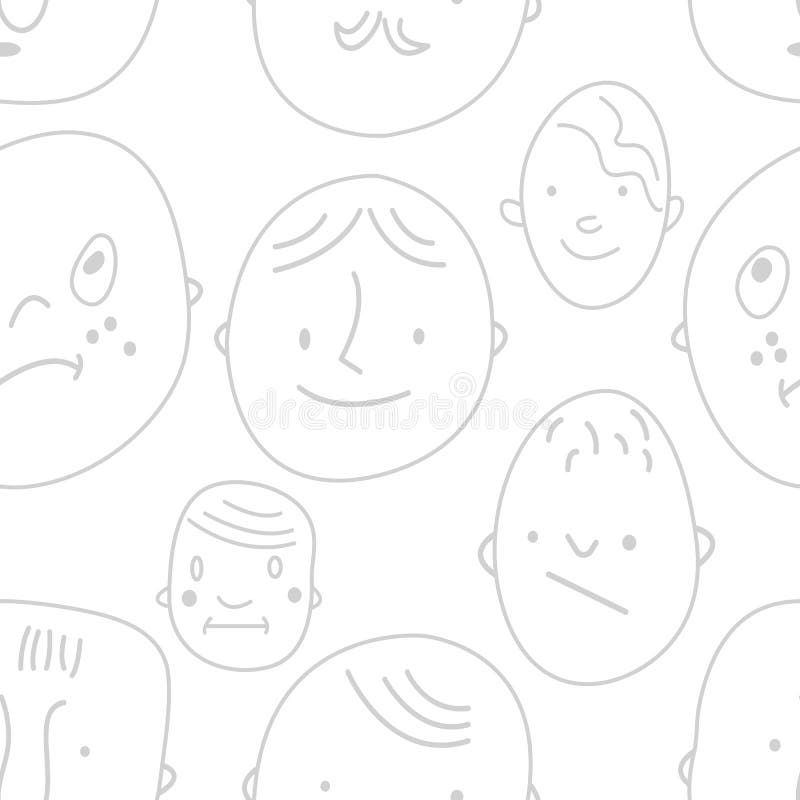 Sketchy Faces Stock Illustrations – 262 Sketchy Faces Stock ...