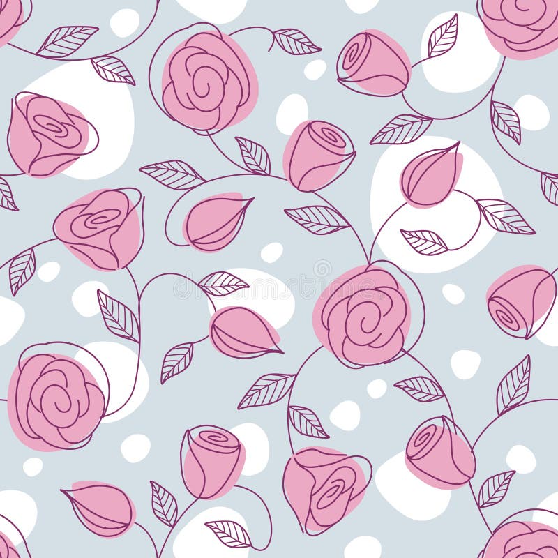 Pink and White Background with Lace Stock Vector - Illustration of card ...