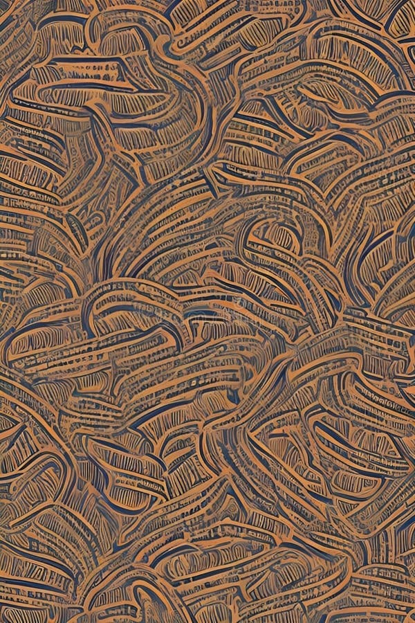 Seamless Hand Drawn Pencil Sketch Pattern for Surface Design and Print ...