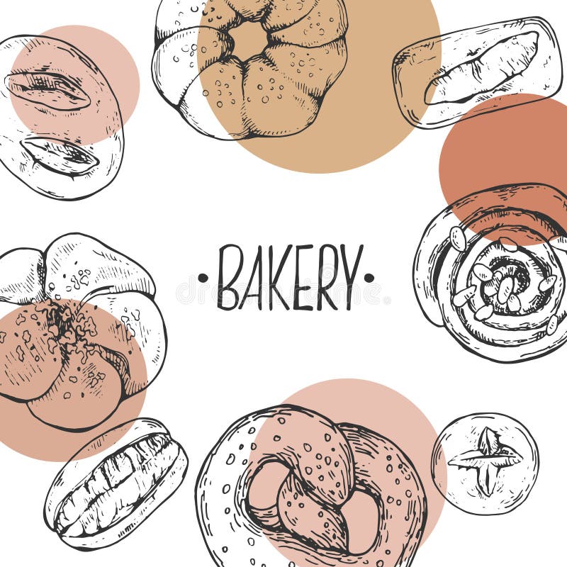 Sweet Bread Rolls Stock Illustrations – 691 Sweet Bread Rolls Stock ...