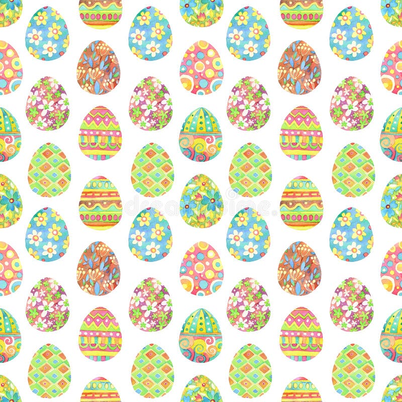 Pastel Easter pattern stock vector. Illustration of nature - 87324875