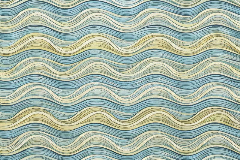 Seamless Hand Drawn Wavy Pattern Stock Illustrations – 33,529 Seamless ...