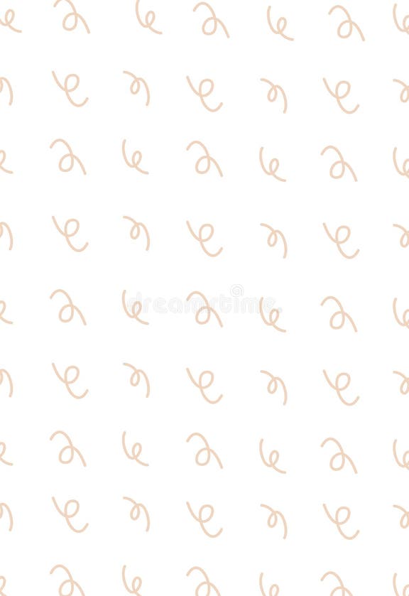 Seamless Handwritten Letter Pattern Background Stock Illustration ...