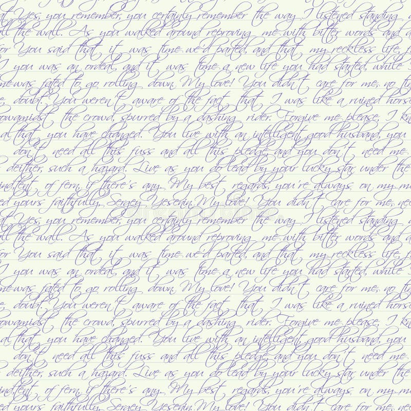 Seamless handwritten text stock vector. Illustration of open - 24825678