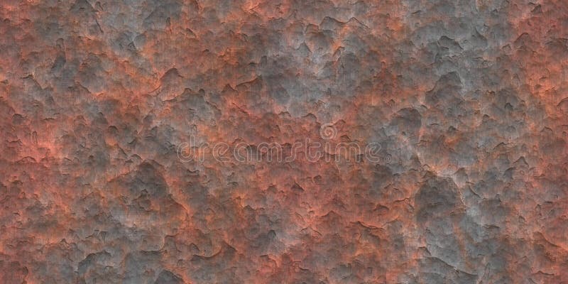 Seamless Hard Rusty Weathered Surface. Rusted Old Steel Sheet Backdrop ...