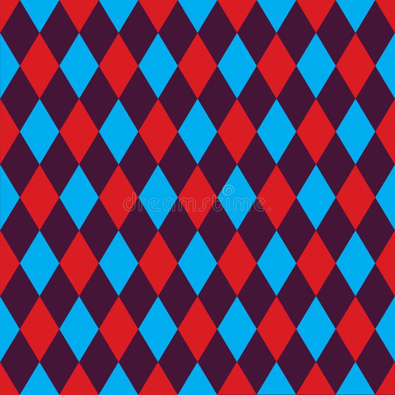 Seamless Harlequin Pattern for Carnival and Mardi Gras Stock Vector ...
