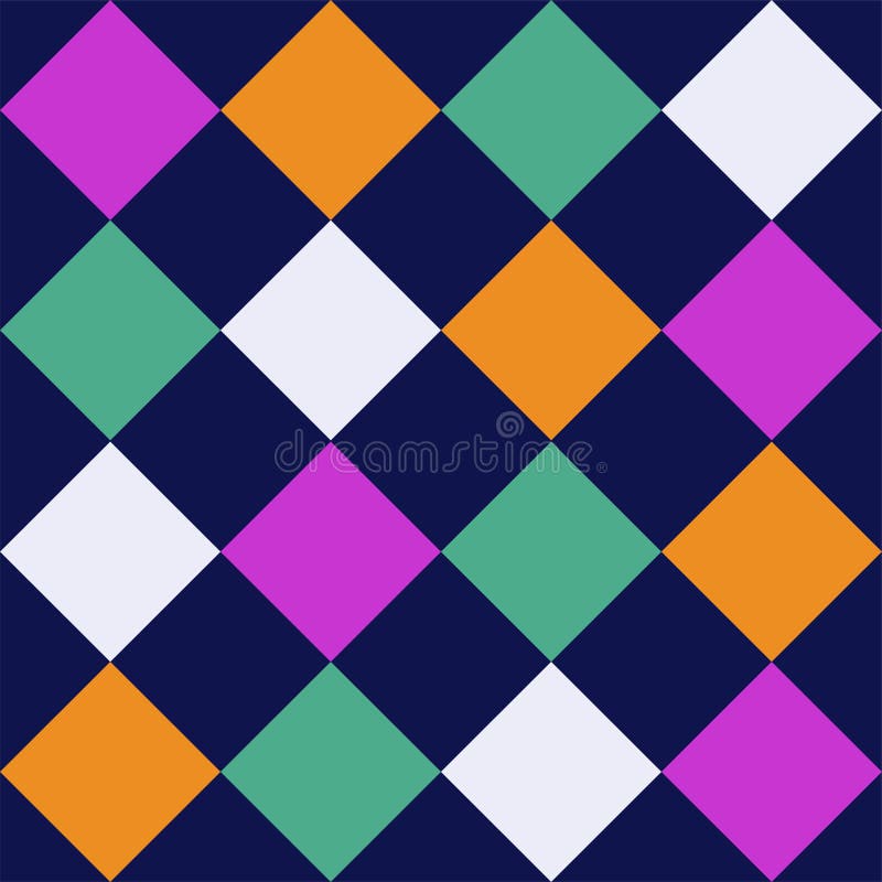 Seamless Harlequin Pattern for Carnival and Mardi Gras Stock Vector ...