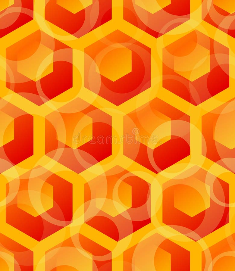 Seamless Hexagon Pattern Picture. Image: 13513062