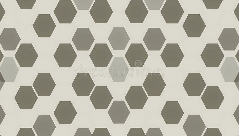 Seamless Hexagon Pattern Background, Geometric Design Texture, Modern ...