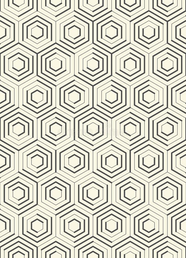 Seamless Hexagon Pattern. Vector Chaotic Background Stock Vector ... Seamless Hexagon Pattern. Vector Chaotic Background Stock Vector ...