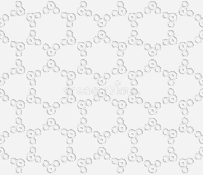 Seamless Hexagon Pattern stock vector. Illustration of elegant - 93920633