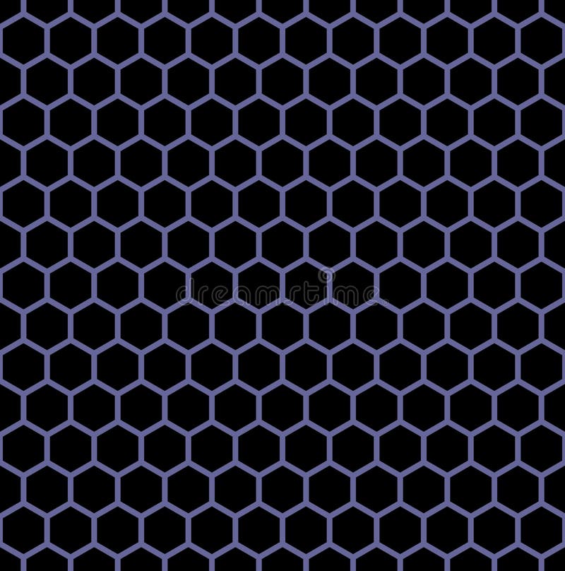 Hexagons Texture. Seamless Geometric Pattern Stock Vector ...