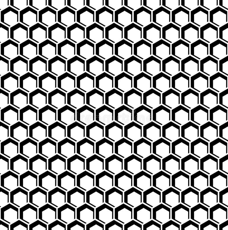 Seamless Hexagons Texture. Honeycomb Pattern. Stock Vector ...