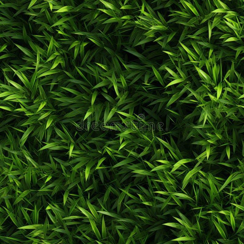 Seamless High Quality Photo Realistic Green Grass Top View Pattern for ...