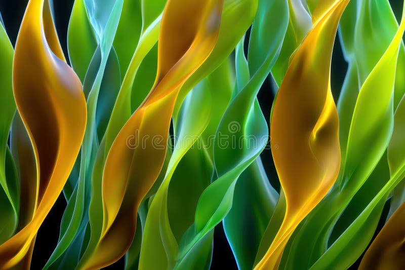 Seamless High-Resolution Pattern Inspired by Flowing Underwater Kelp ...