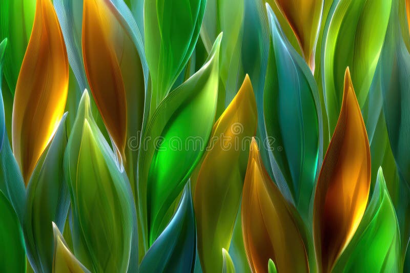 Seamless High-Resolution Pattern Inspired by Flowing Underwater Kelp ...