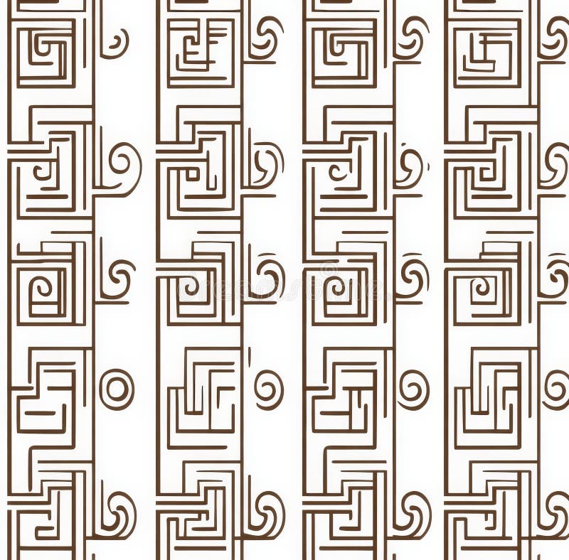 A Seamless Hmong Pattern with a Spiral Design Suitable for Decoration ...