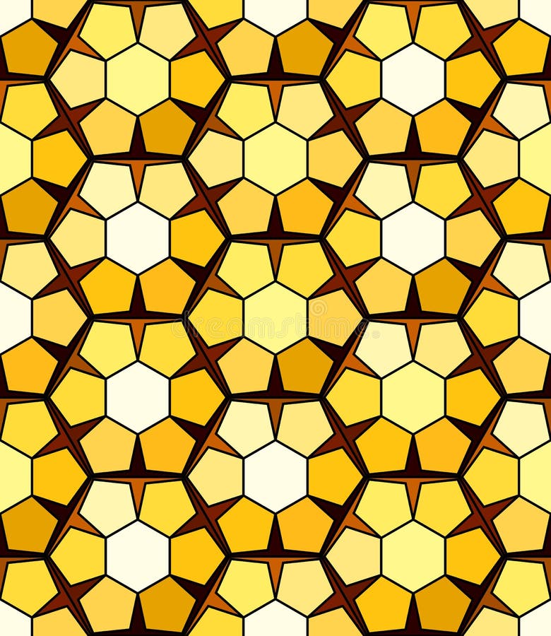Seamless Honeycomb Pattern Picture. Image: 9513746