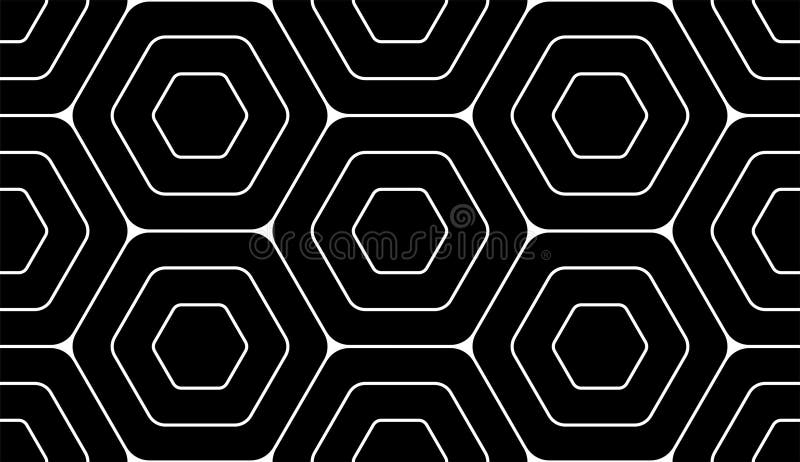 Seamless Honeycomb Pattern stock vector. Illustration of honeycombs ...