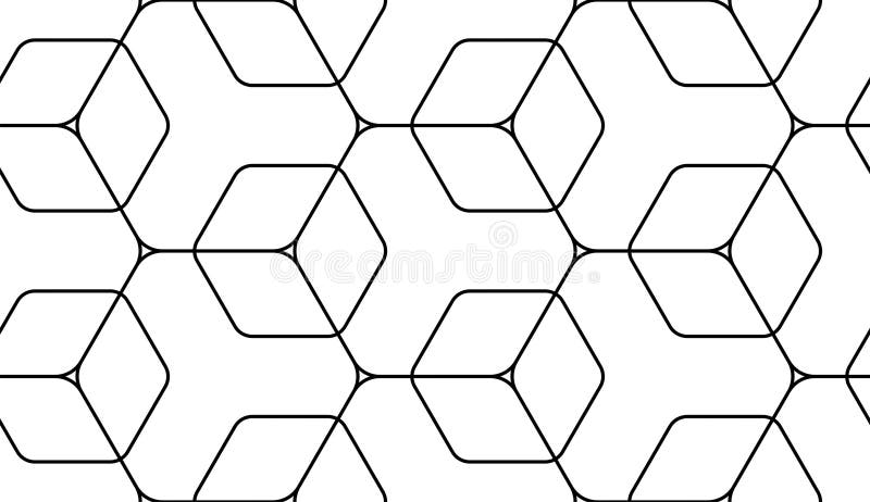 Seamless Honeycomb Pattern stock vector. Illustration of white - 320293587