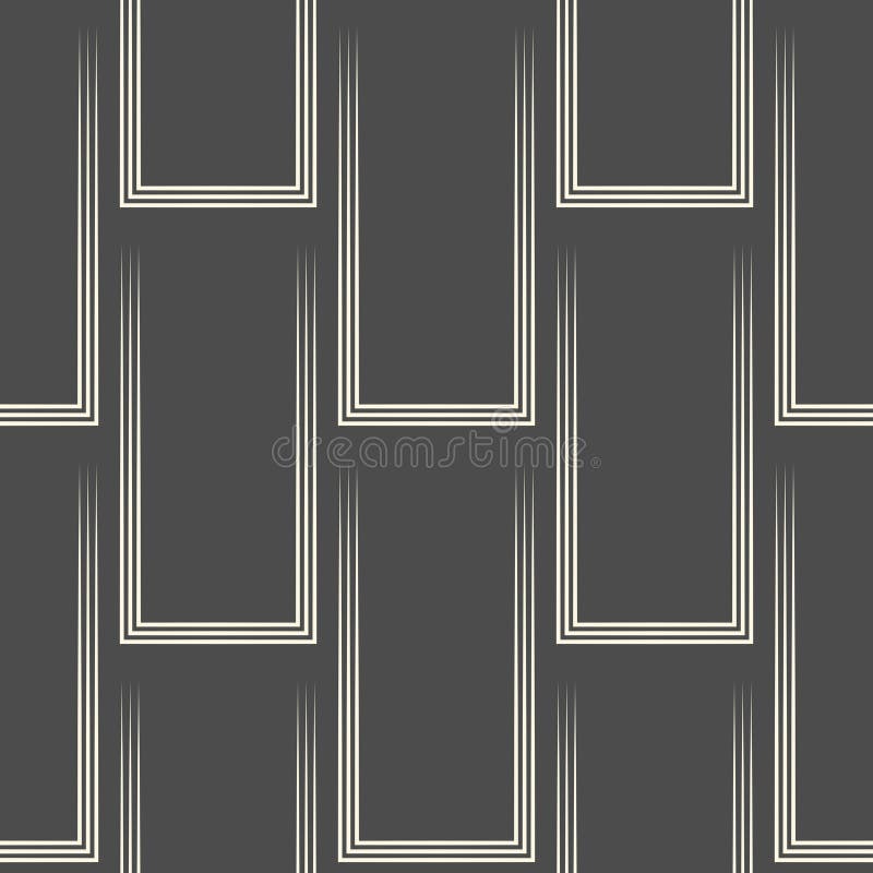 Seamless Horizontal Line Pattern. Abstract Tile Pattern Stock Vector ...