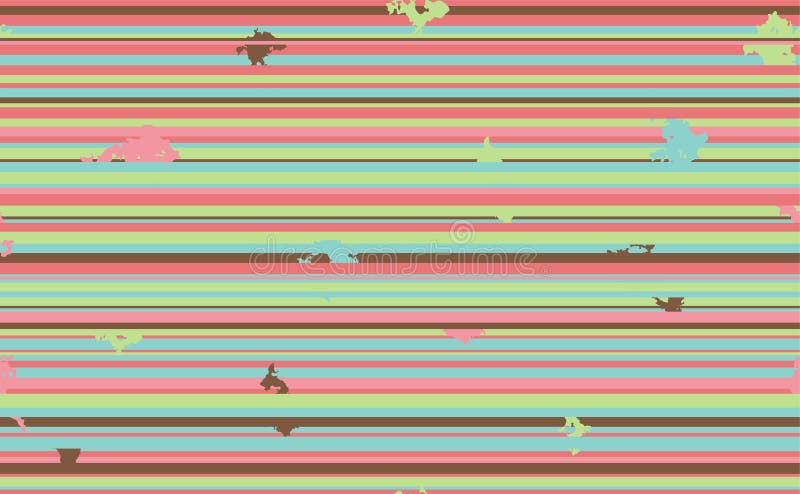 Seamless Horizontal Lines Pattern. Vector Background Stock Vector ...