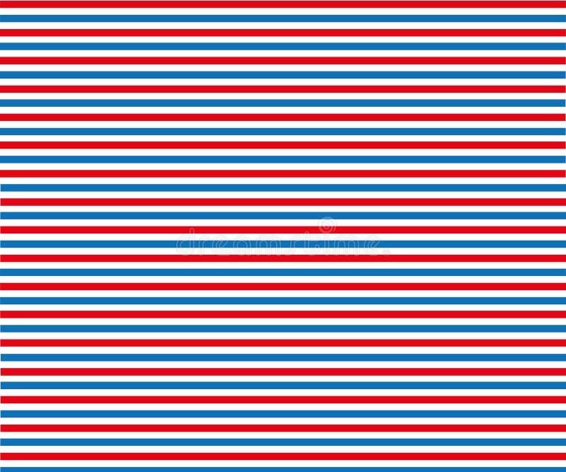 Seamless Horizontal Stripes Pattern, Vector Stock Illustration ...