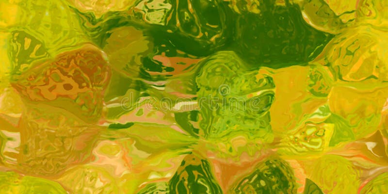 Seamless Horizontal Texture with Abstract Dyed Paint in Large Colorful ...