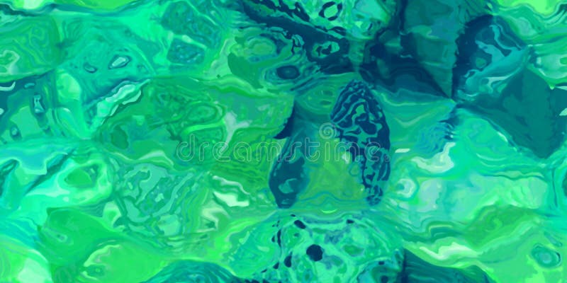 Seamless Horizontal Texture with Abstract Dyed Paint in Large Colorful ...