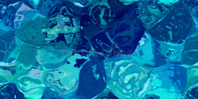 Seamless Horizontal Texture with Abstract Dyed Paint in Large Colorful ...