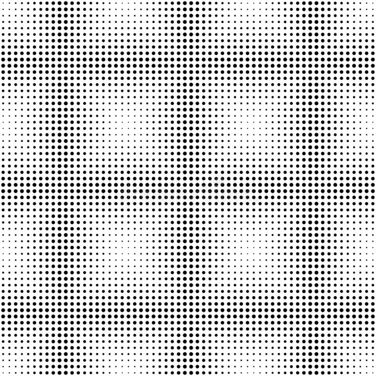 Halftone Series of Seamless Pattern for Background Texture Template ...