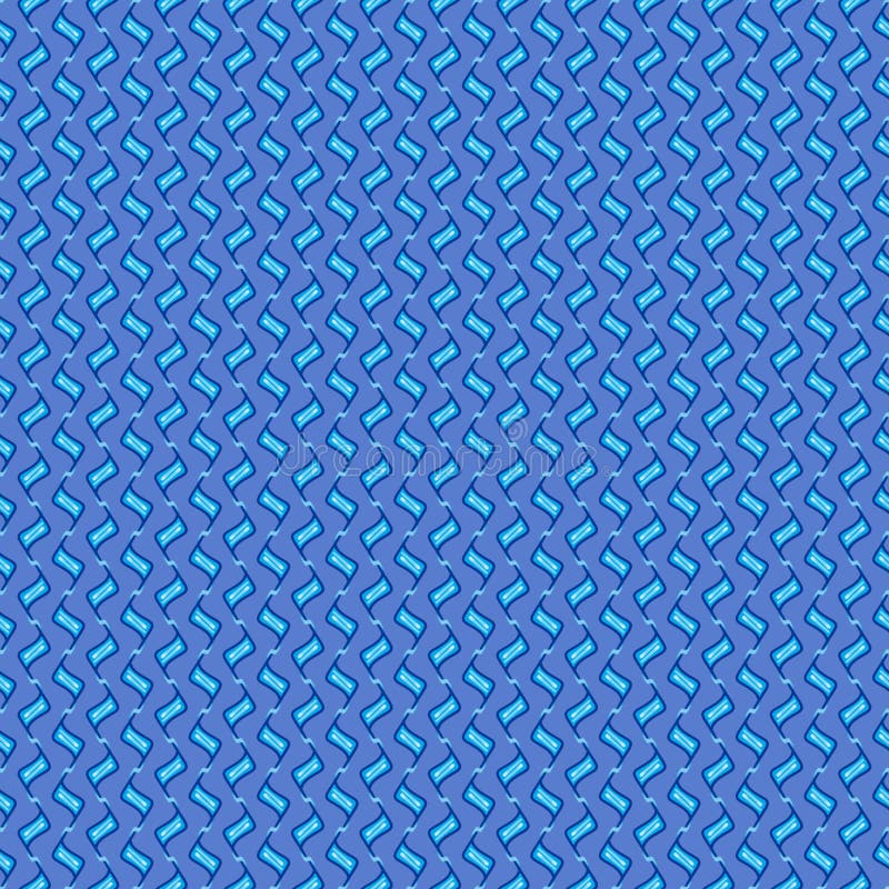 Seamless Illustrated Abstract Blue Wavy Flags Pattern Background Stock ...