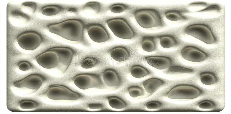 Seamless Illustration of Abstract Organic Shapes. Surrounded by Smooth ...