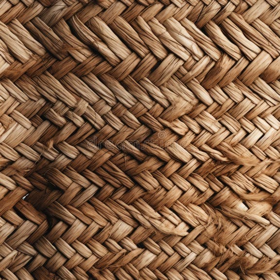 Hay Interweaved Seamless Pattern Illustration Stock Illustration ...