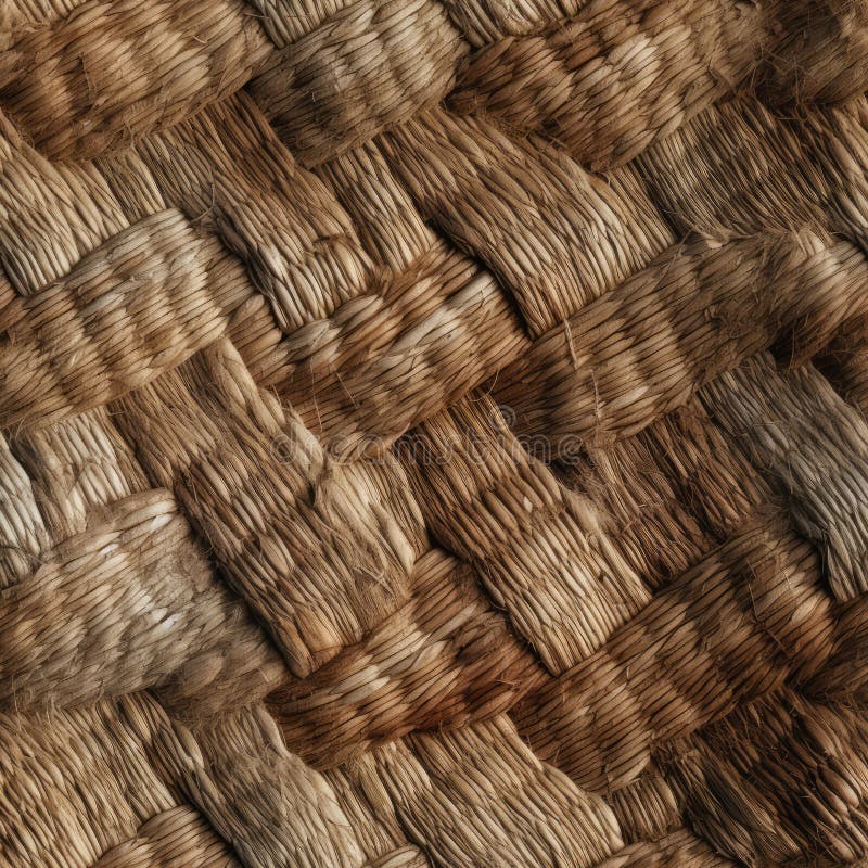 Hay Interweaved Seamless Pattern Illustration Stock Illustration ...